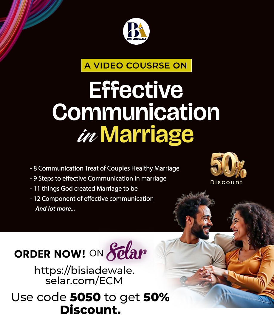 Buy Effective Communication In Marriage by Bisi adewale on Selar