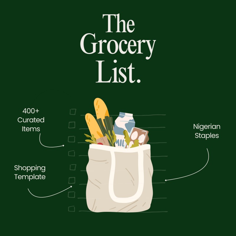 Buy The Ultimate Grocery List (400+ Curated Items for your Home and ...