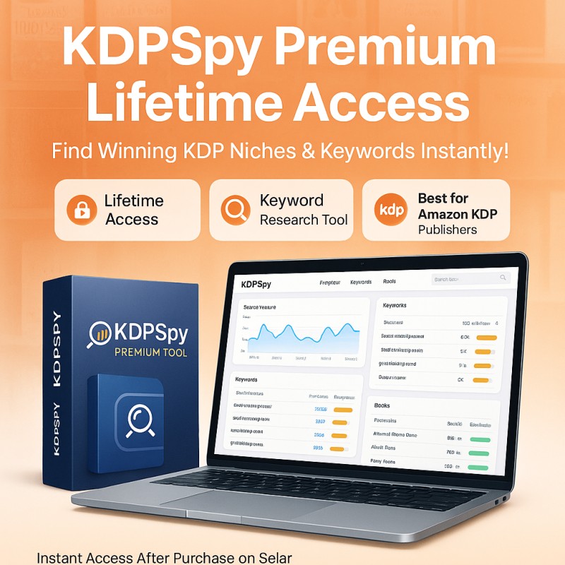Buy KDPSpy Premium Account (Lifetime Access) – Dominate the Amazon KDP ...