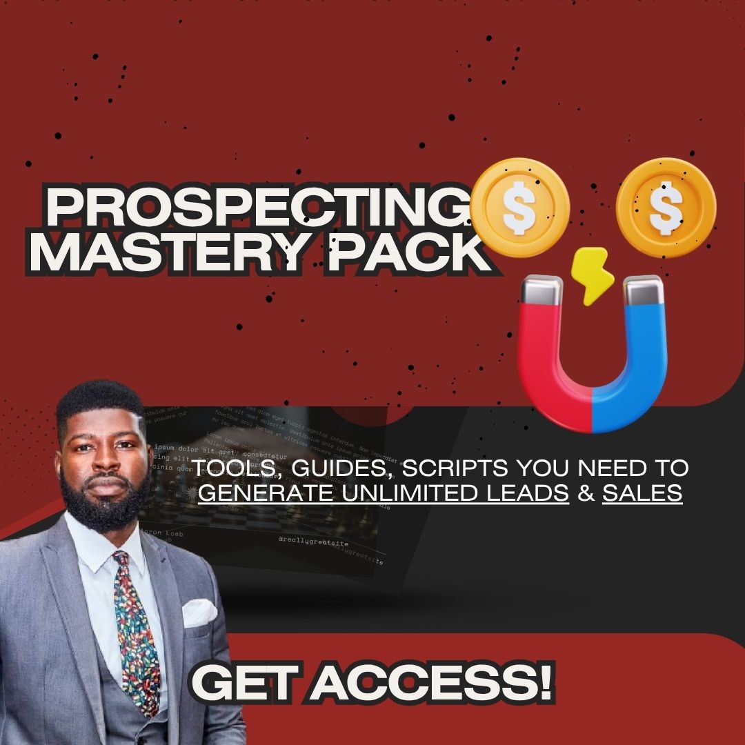 Buy Prospecting Mastery Pack by Chidi Fidelis Ugwu on Selar