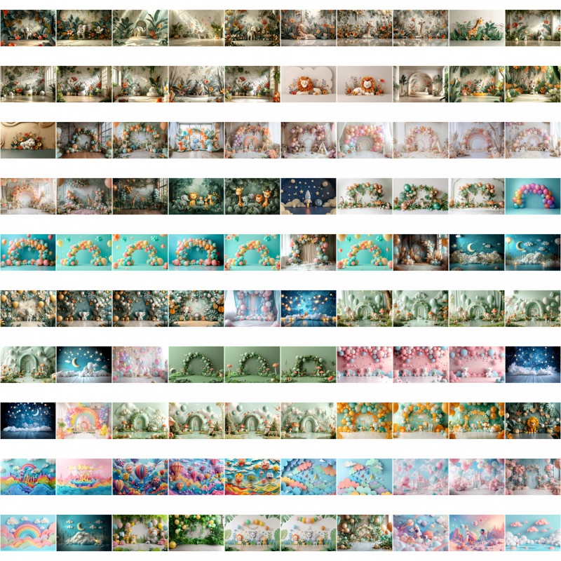 Buy 100 Pro Kid Digital Backgrounds by GMStudio on Selar