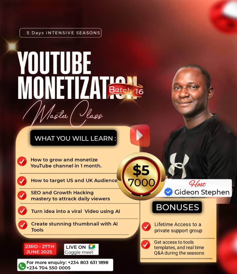 Buy Cohort 16 EIV Academy by Samuel Gideon Stephen on Selar