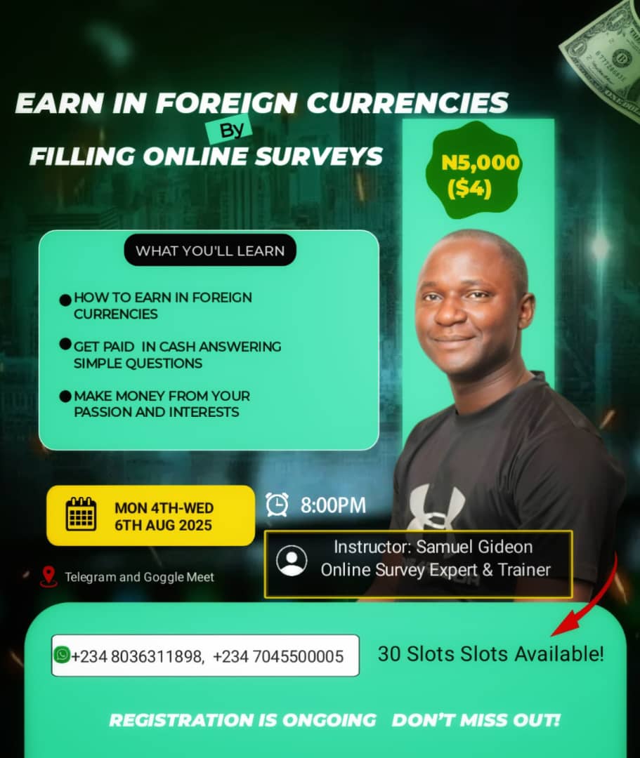 Buy Online Survey — EIV Academy by Samuel Gideon Stephen on Selar