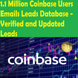 Buy 1.1 Million Coinbase Users Emails Leads Database - Verified and Updated Leads by ...