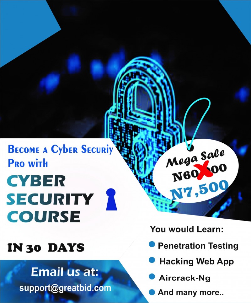 Buy Cyber Security Full Course Video Tutorials by Great Tech LtD on Selar