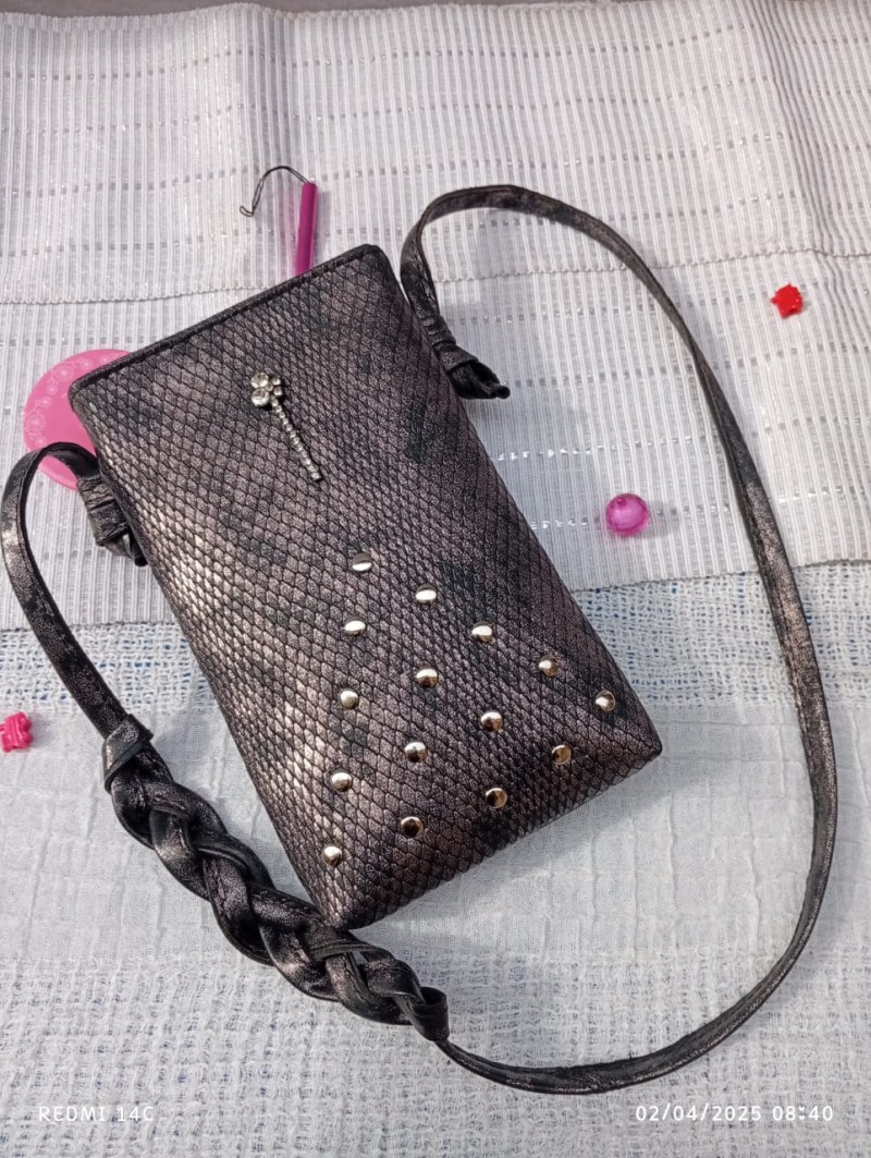 Buy THE AMIRA CELLPHONE BAG. by BLOOM AND NEEDLE on Selar