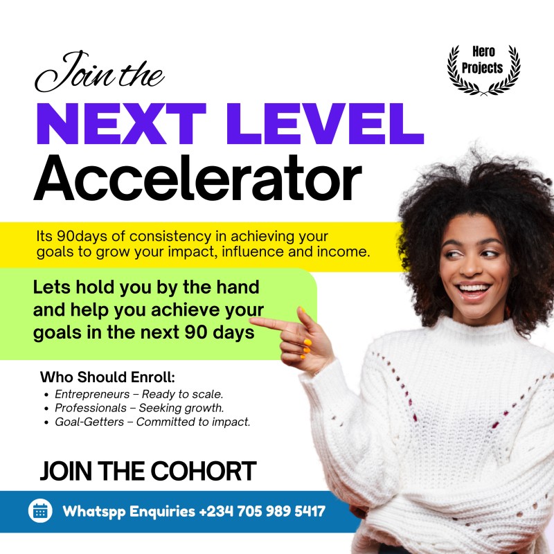 Buy NEXT LEVEL ACCELERATOR by Hero Project on Selar