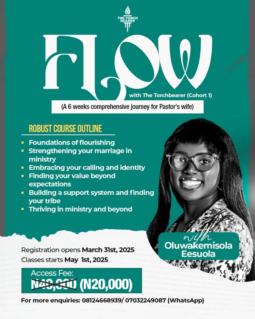 Get FLOW (COHORT 1) by Eesuola Bamidele Oluwakemi on Selar