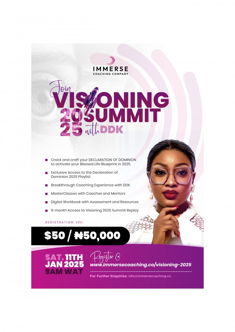 Buy Visioning 2025 Summit & Bootcamp Replay by IMMERSE Coaching Company ...