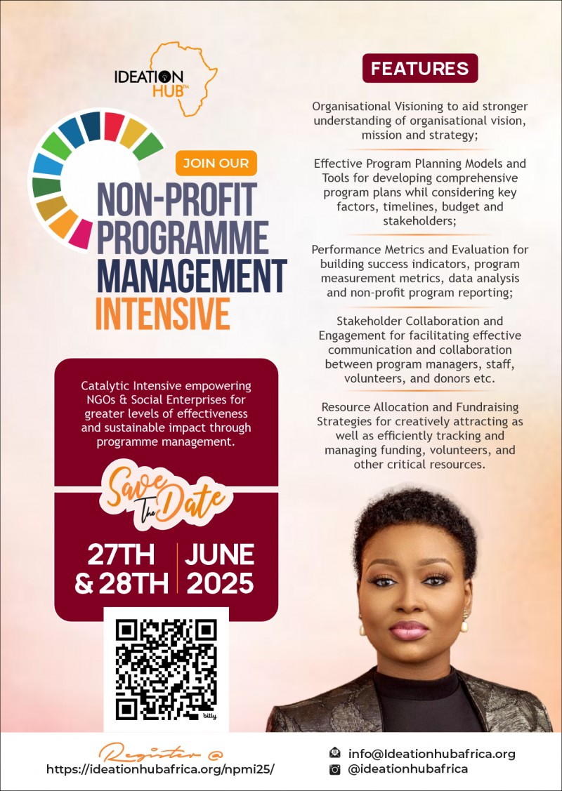 Buy Nonprofit Program Management Intensive (NPMI) 2025 by Ideation Hub ...