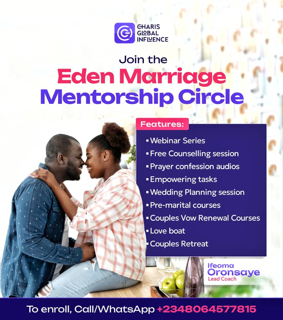 Subscribe "Eden Marriage Circle" by Ifeoma Robert Oronsaye on Selar