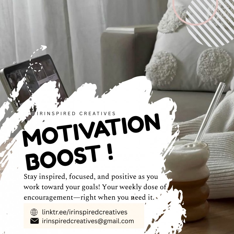 Subscribe Motivation Boost – Your Virtual Support System by Irinspired Creatives on Selar