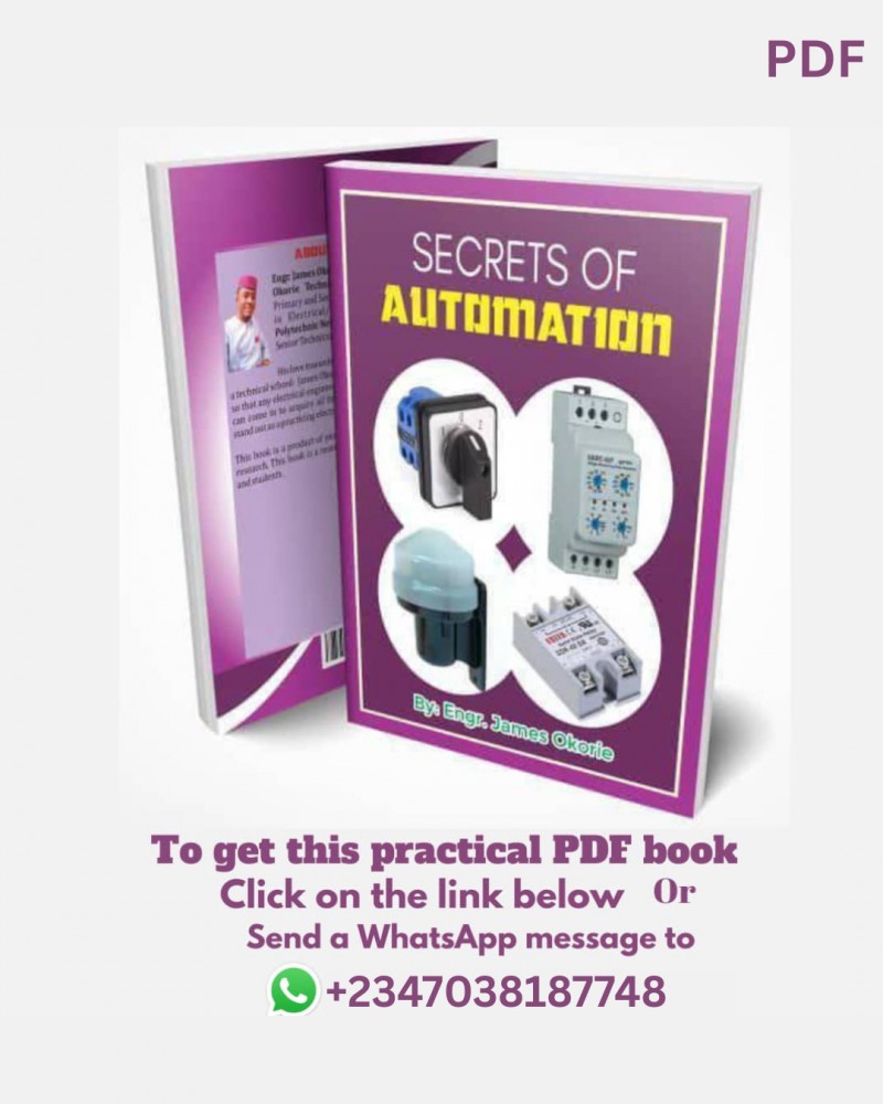 Buy SECRETES OF AUTOMATION ( PDF BOOKS )) by JAMES OKORIE TECHNICAL ...
