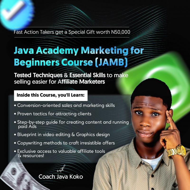 Buy JAMB COURSE by Java Koko on Selar