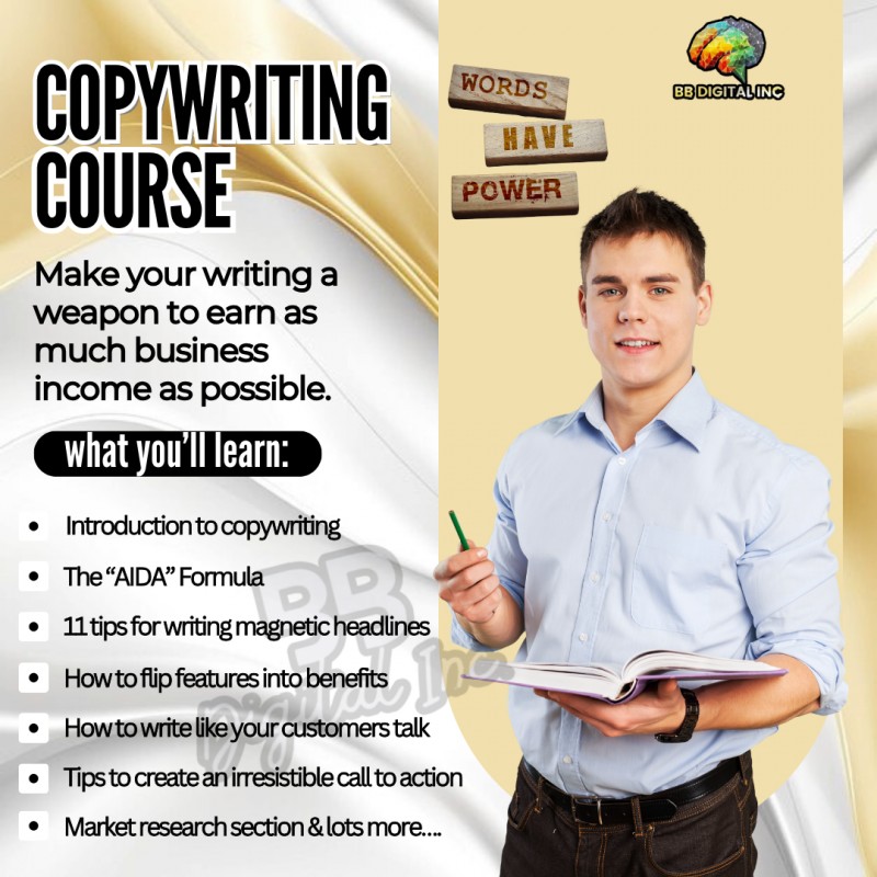 Buy COPYWRITING SKILL MASTERY COURSE. by DIGITAL MARKETING SKILLS ACADEMY on Selar