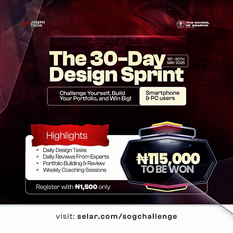 Buy 30 Days Design Sprint by Joseph Tochi👑 on Selar