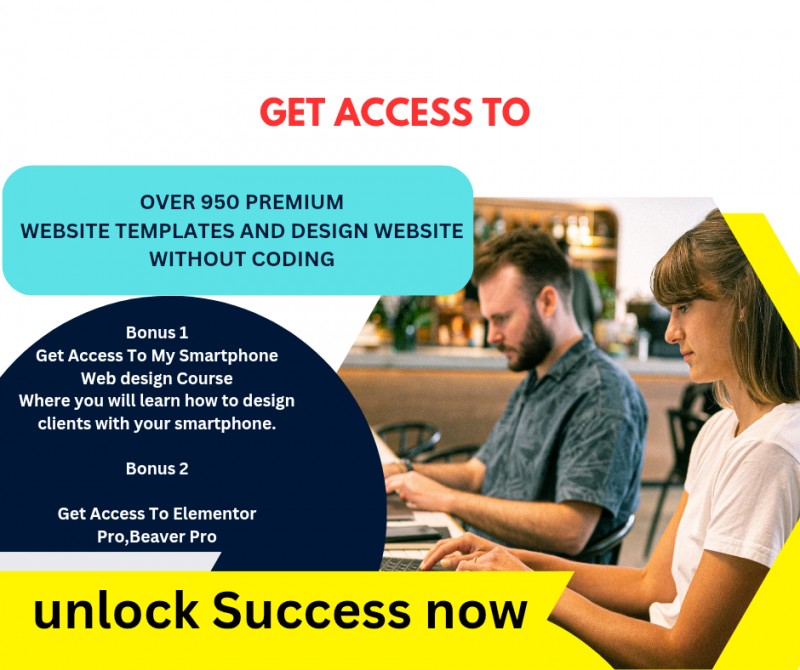 Buy OVER 950 PREMIUM WEBSITE TEMPLATES AND DESIGN WEBSITE WITHOUT ...