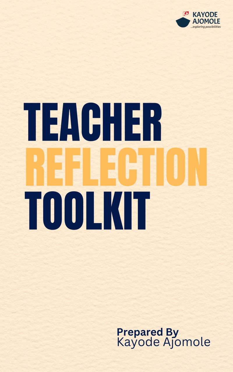 Buy Teacher Reflection Templates by Kayode Ajomole on Selar