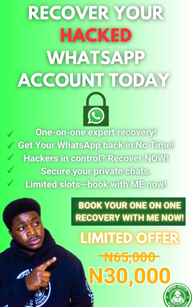Buy Recover Your Hacked Whatsapp Account Now by Kesington's Digital ...
