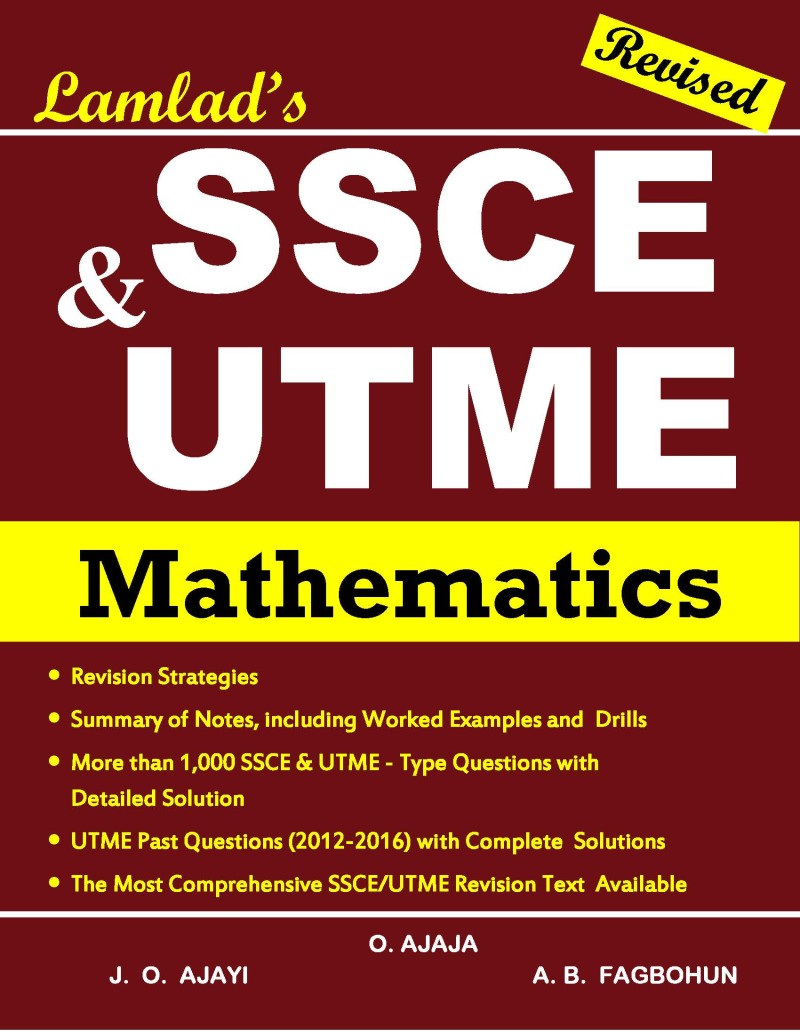 Buy Lamlad's SSCE & UTME Mathematics by Lamlad Publications on Selar