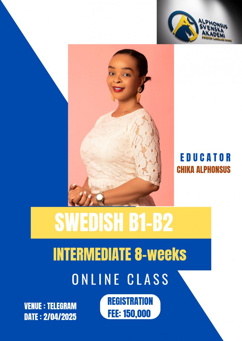 Buy Swedish Beyond Basics : B1-B2 Edition by Chika Alphonsus on Selar