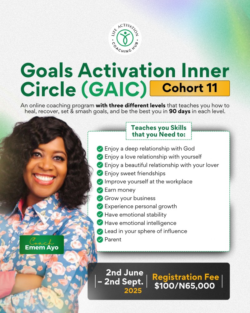 Buy BOOK YOUR SPOT FOR GAIC COHORT 11 by Life Activation Coaching Hub ...