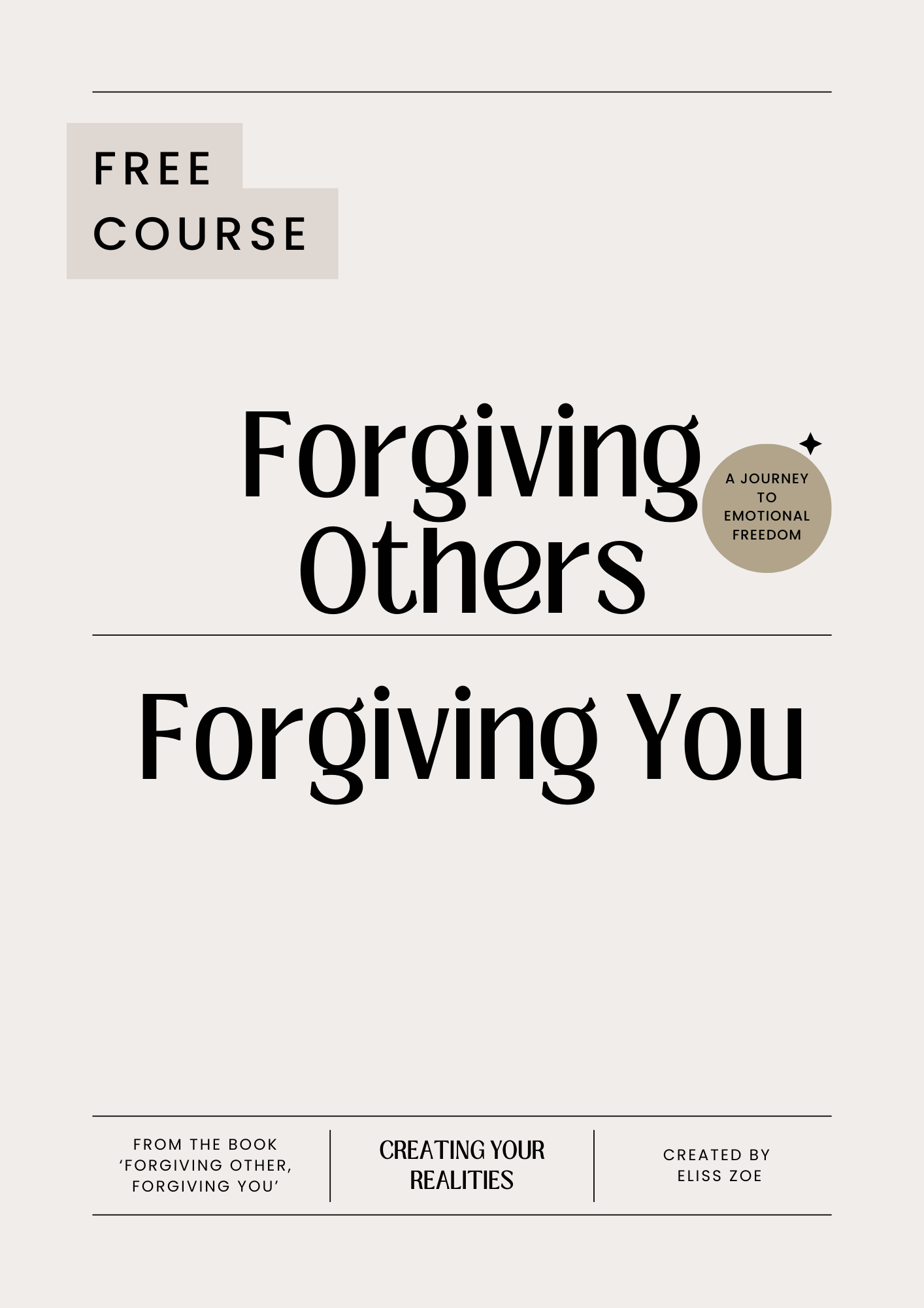 Get Forgiving Other, Forgiving You - Your Journey To Emotional Freedom ...