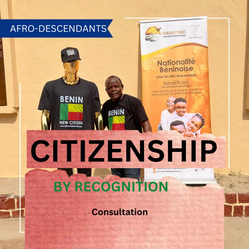 Buy BENIN CITIZENSHIP FOR AFRO-DESCENTS CONSULTATION by Lokossou ...