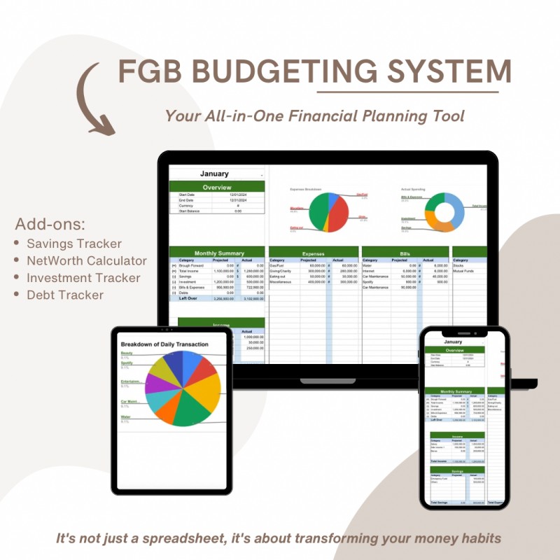 Buy FGB Budgeting System by Doyinsola Toye on Selar