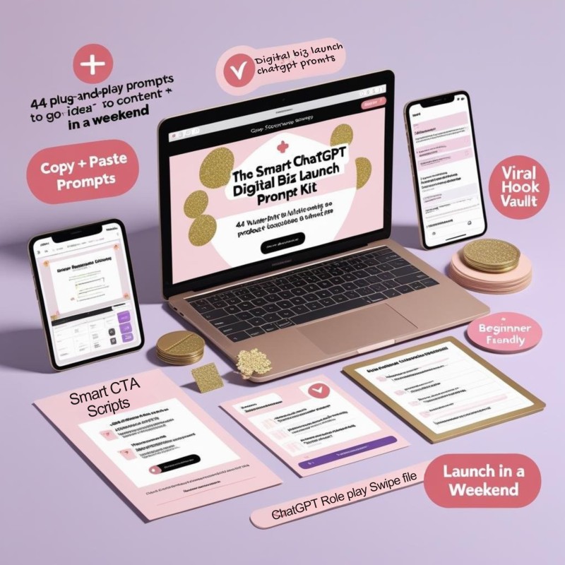 Buy The Ultimate Smart ChatGPT Digital Biz Launch Prompt Kit by MNB Digitals on Selar