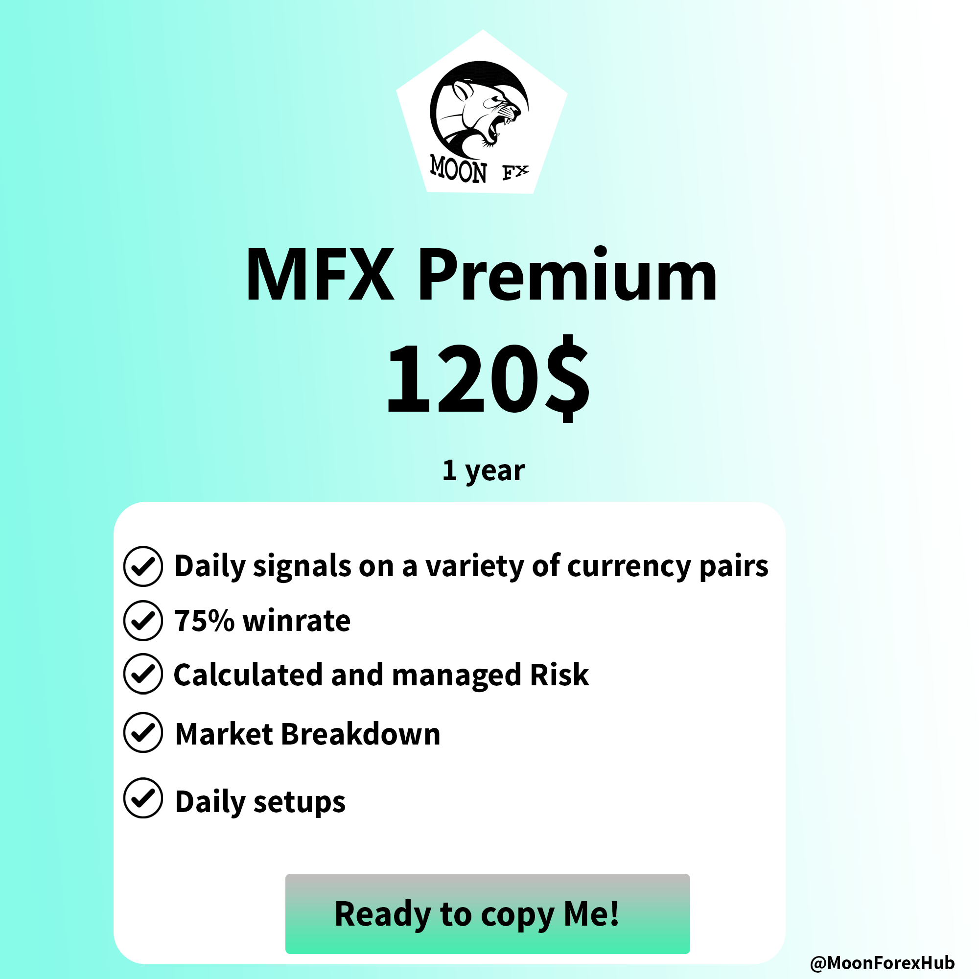 Buy VIP SIGNALS PREMIUM by Moon Forex Academy on Selar