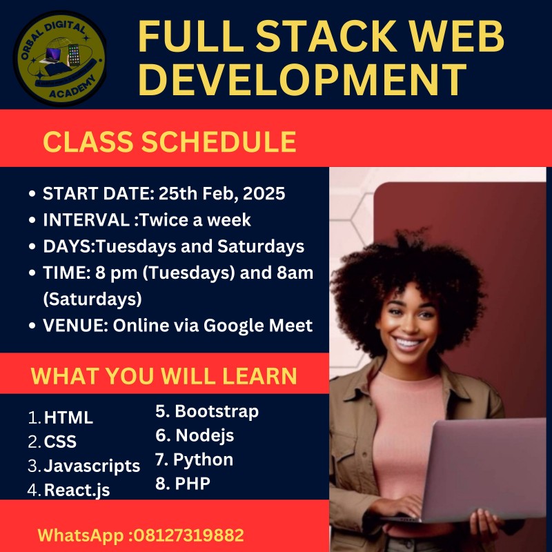 Buy Full Stack Development by Moses Kor on Selar