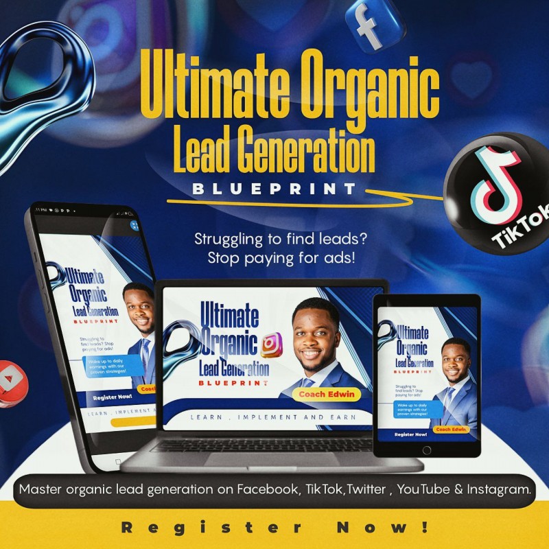 Buy ULTIMATE ORGANIC LEAD GENERATION BLUEPRINT by Edwin Edosomwan on Selar