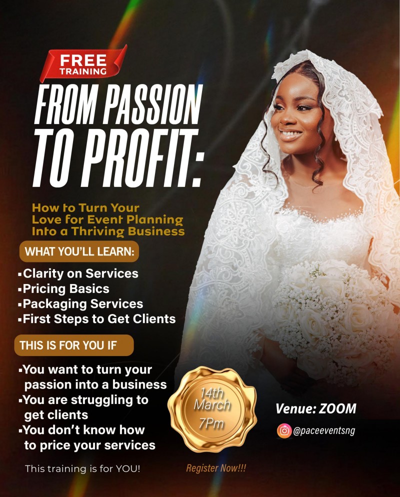 Get FROM PASSION TO PROFIT: How to turn your love for planning into a ...