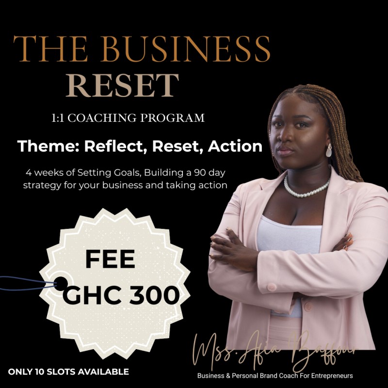 Buy THE BUSINESS RESET by Afua Twumwaa Baffour on Selar