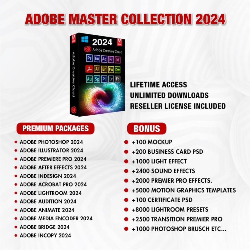 Buy Adobe master collection 2024 by NI Media on Selar