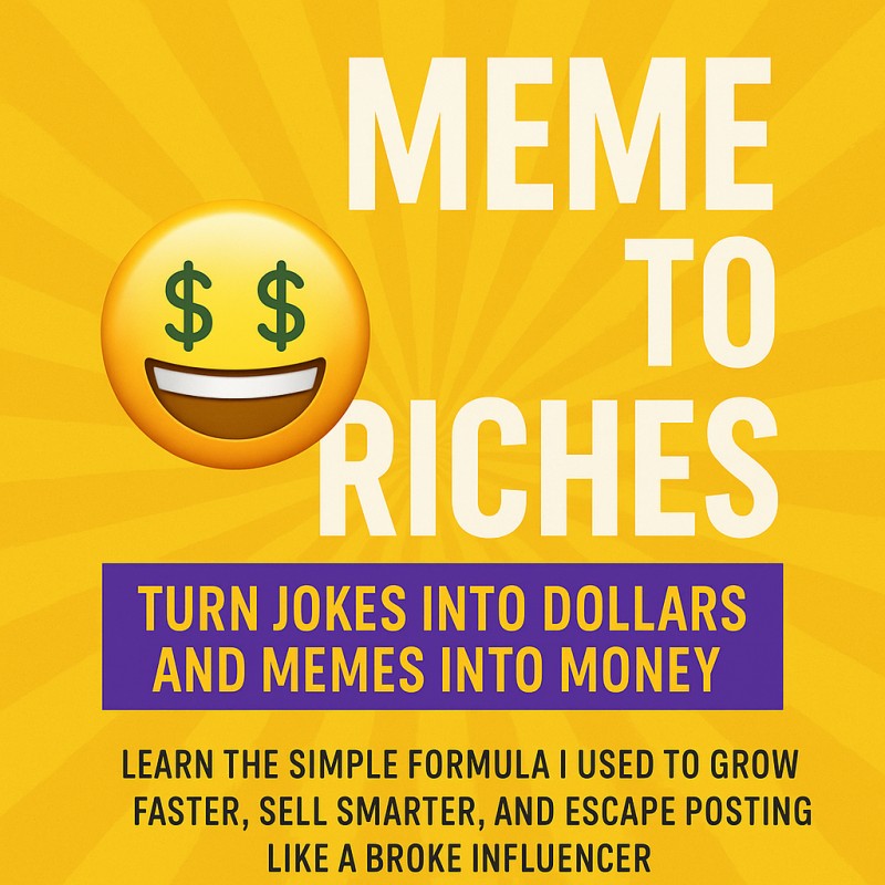 Buy MEME TO RICHES by Naija infographics on Selar