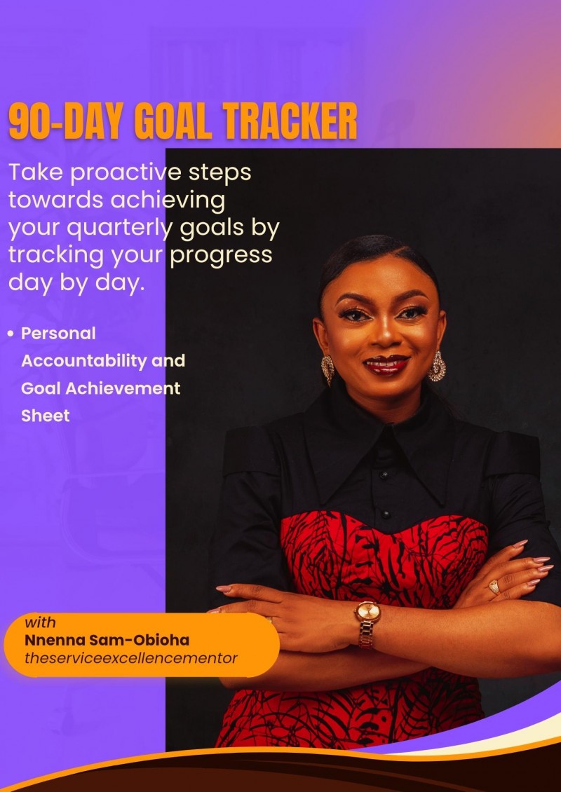 Buy 90-Day Goal Tracker by Nnenna Sam-Obioha by Nnenna Sam-Obioha on Selar
