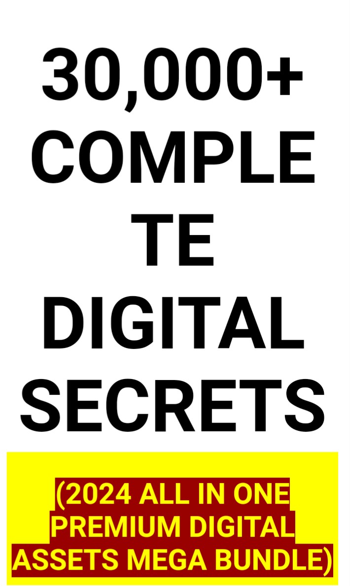 Buy 30,000+ COMPLETE DIGITAL SECRETS by Okeke chinonso joshua on Selar