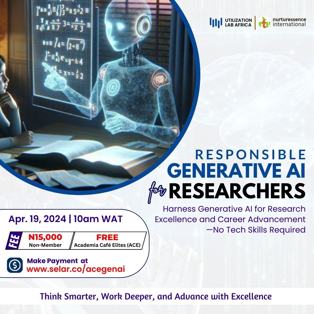 Buy Responsible Generative AI for Researchers by Thom Idowu (PhD) on Selar