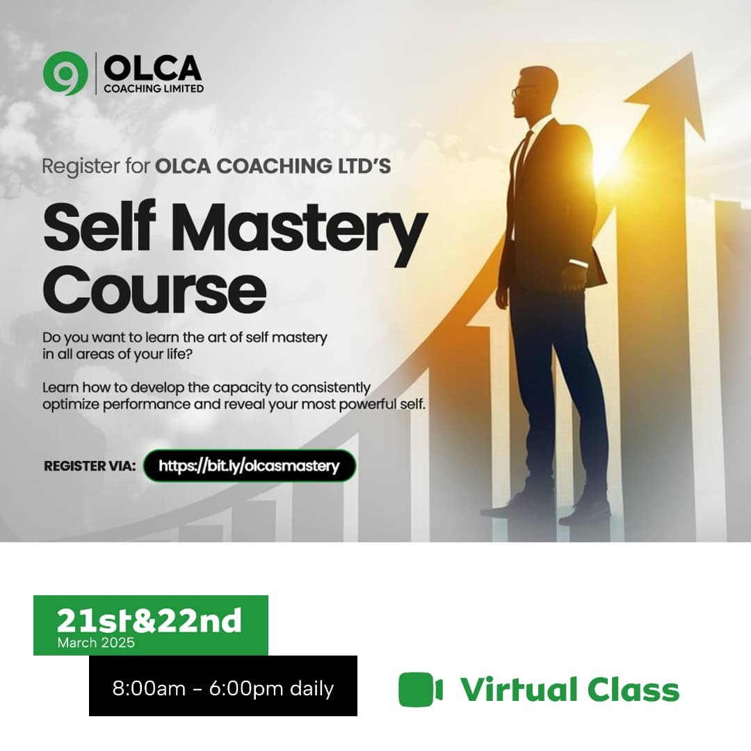 Buy SELF MASTERY MASTERCLASS by OLCA on Selar