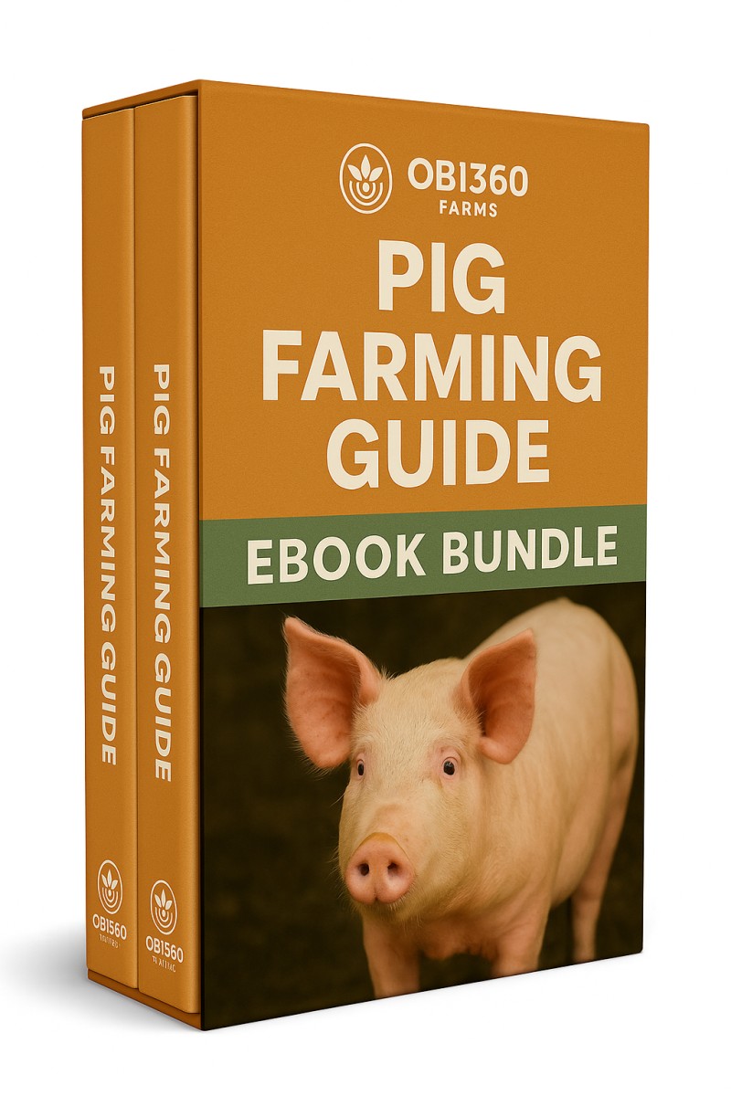 Buy Pig Farming Guide Ebook Bundle by Obi360 Farms on Selar