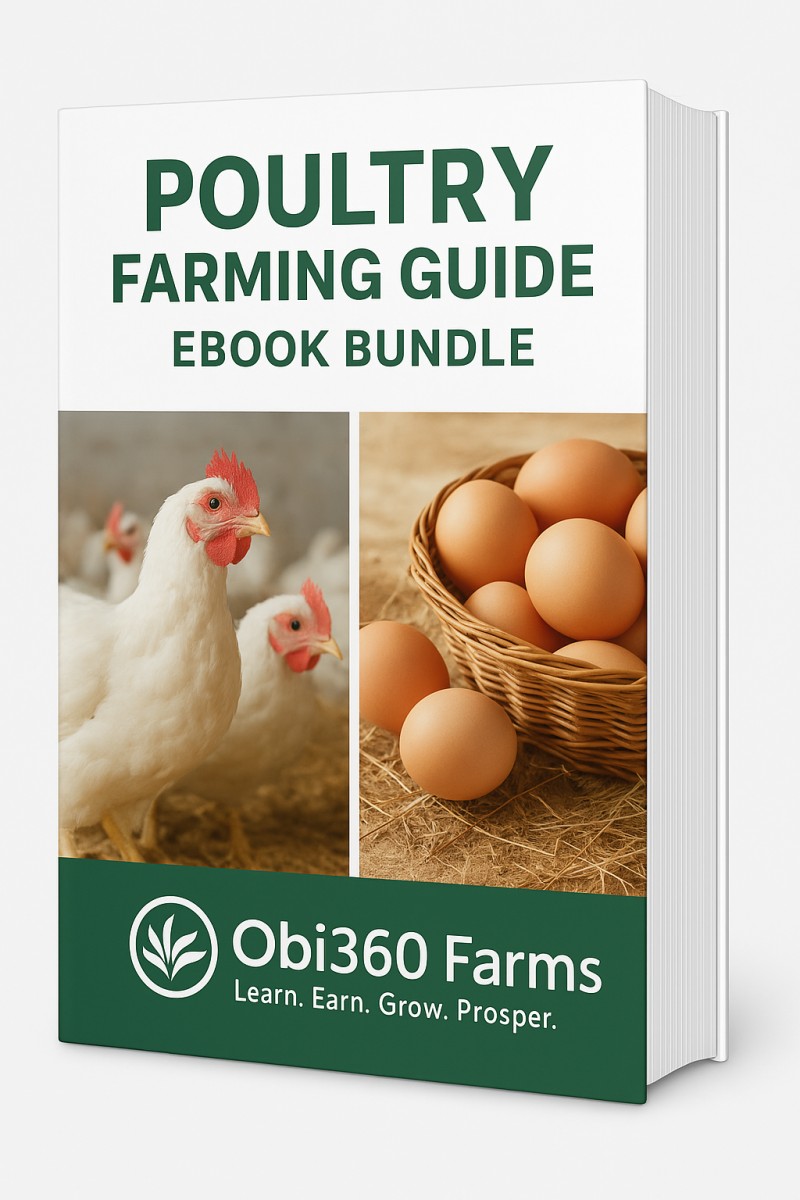 Buy Poultry Farming Guide Ebook Bundle by Obi360 Farms on Selar