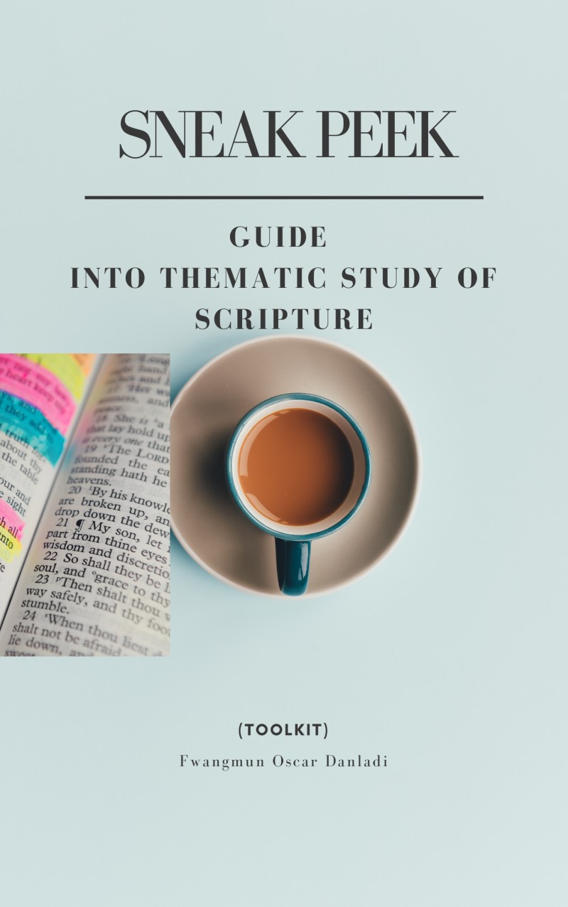 Get Sneak Peek Guide into Thematic Study of Scripture (Toolkit) by Fwangmun Oscar Danladi on Selar