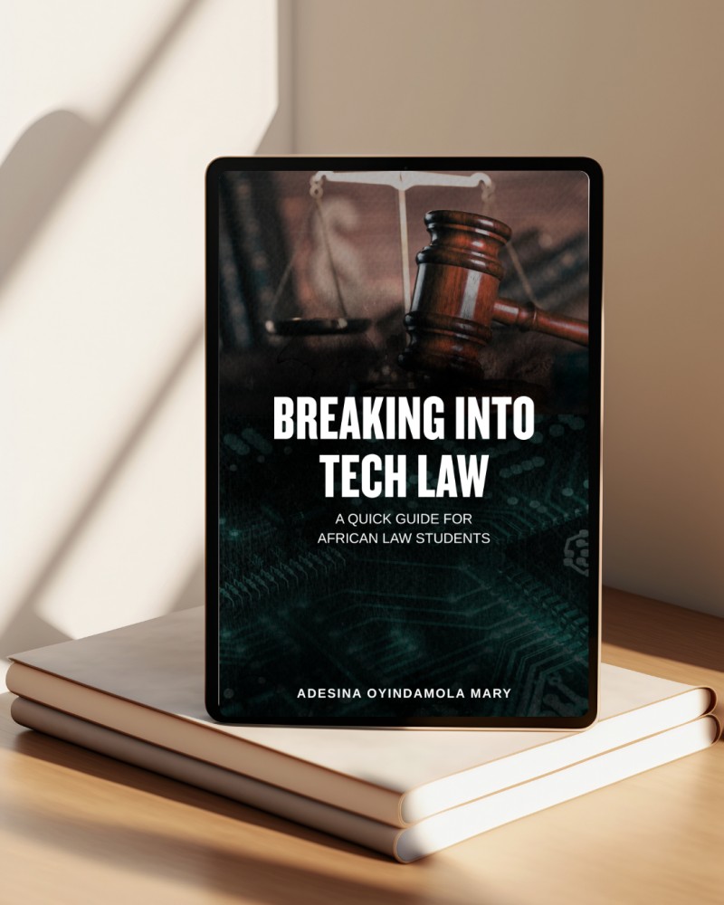 Buy Breaking into Tech Law: A Quick Guide for African Law Students by Adesina Oyindamola Mary on ...
