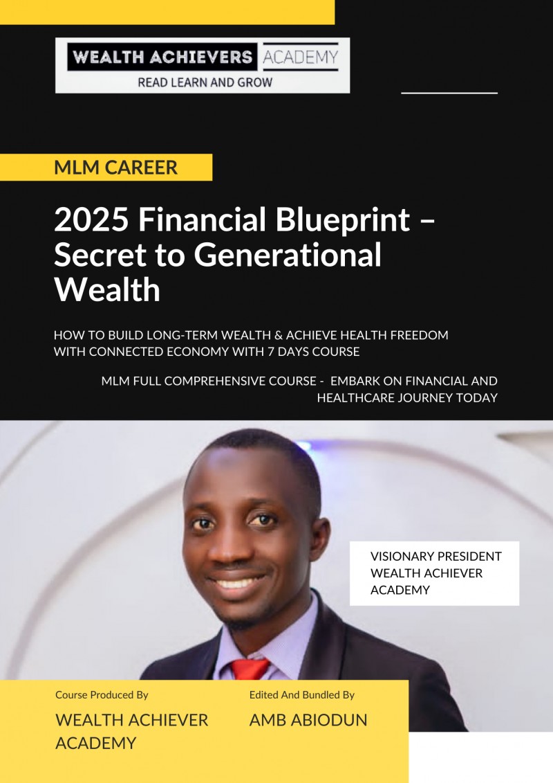 Buy 2025 FINANCIAL BLUEPRINT – SECRET TO GENERATIONAL WEALTH by ...