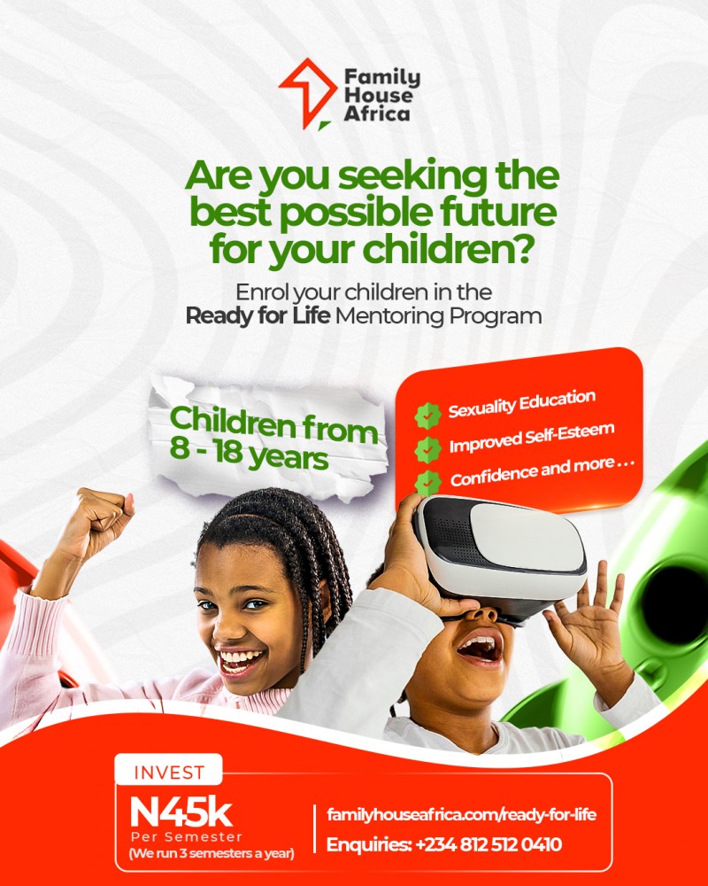 Buy READY FOR LIFE AFRICA SEMESTER PACKAGE by Family House Africa on Selar