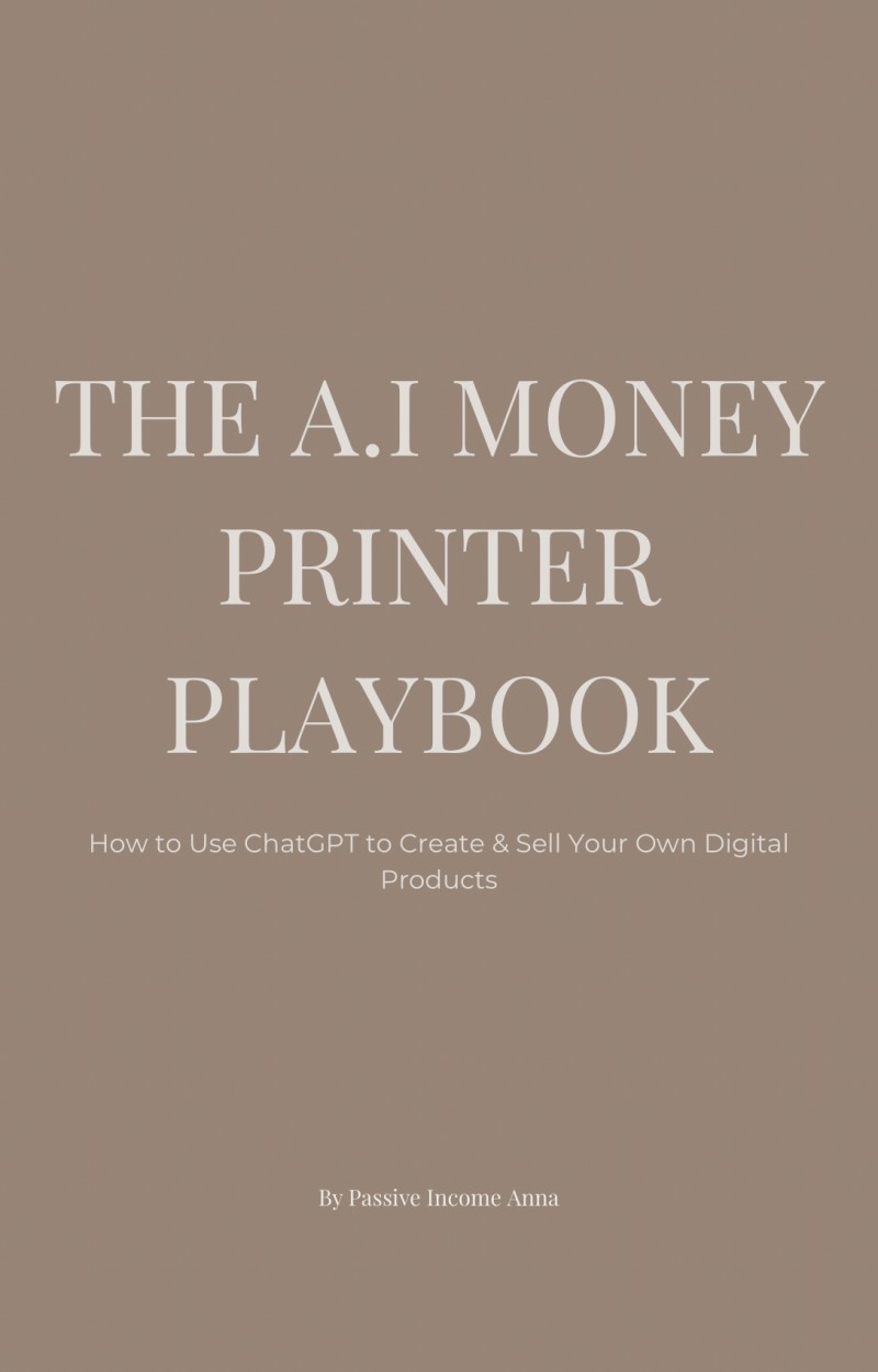 Buy Make Your First ₦100k with ChatGPT (The AI Money Printer Playbook) by Ene Annabelle on Selar
