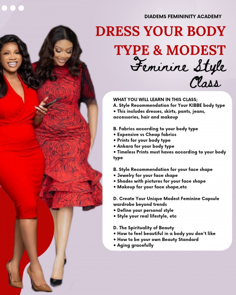 Buy DRESS YOUR BODY TYPE & GODLY FEMININE ESSENCE (VIP DIADEMS) by ...