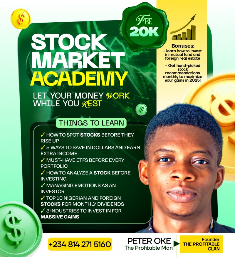 Buy Stock Market Academy by Oke Peter on Selar